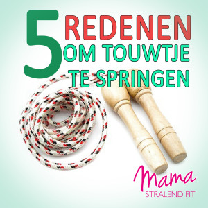5 redenen waarom we allemaal moeten touwtje springen!